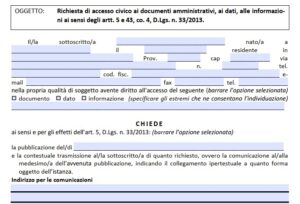Modello Richiesta Accesso agli Atti Scuola Word e PDF